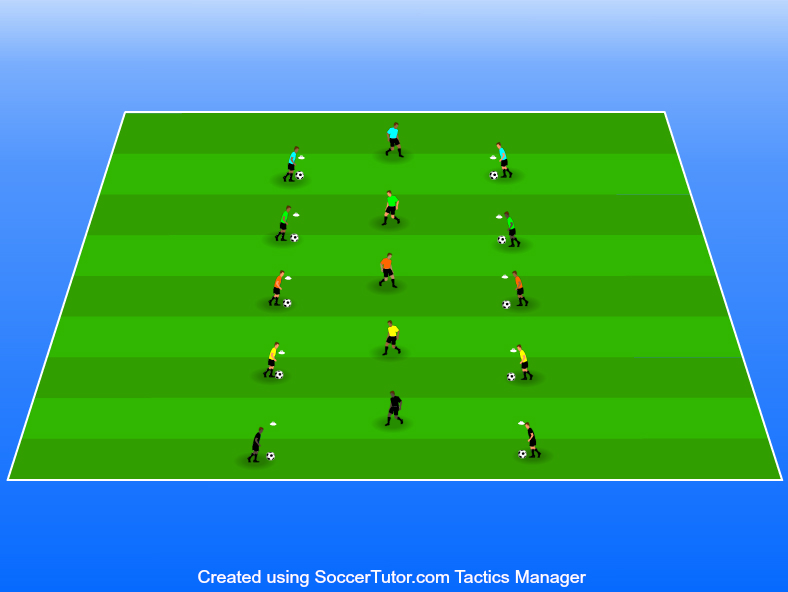 Edge of Play | Passing & Control in 3s Ball Activation Warm Up