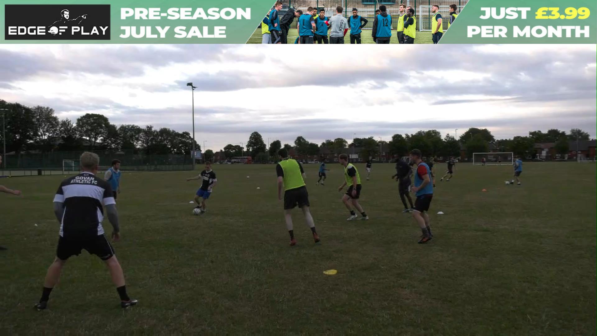 Edge of Play | 6v2 Positional Transition Rondo with Up, Back and ...