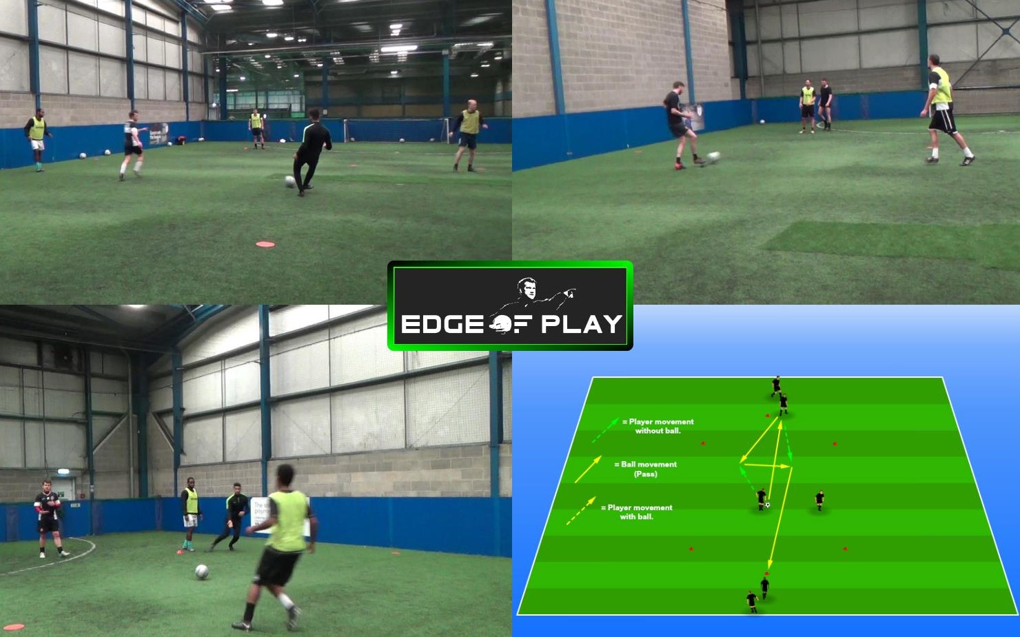 Edge of Play | Passing, Receiving & Moving - Lines Exercises
