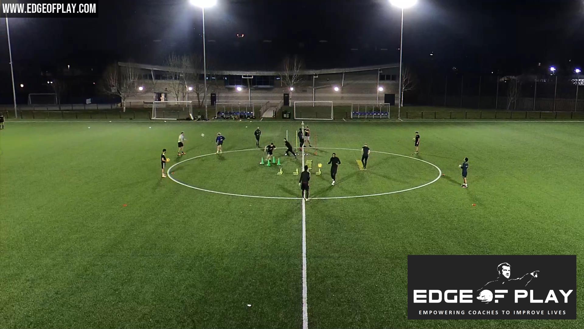 Edge of Play | Speed Power & Agility with Passing Circuit