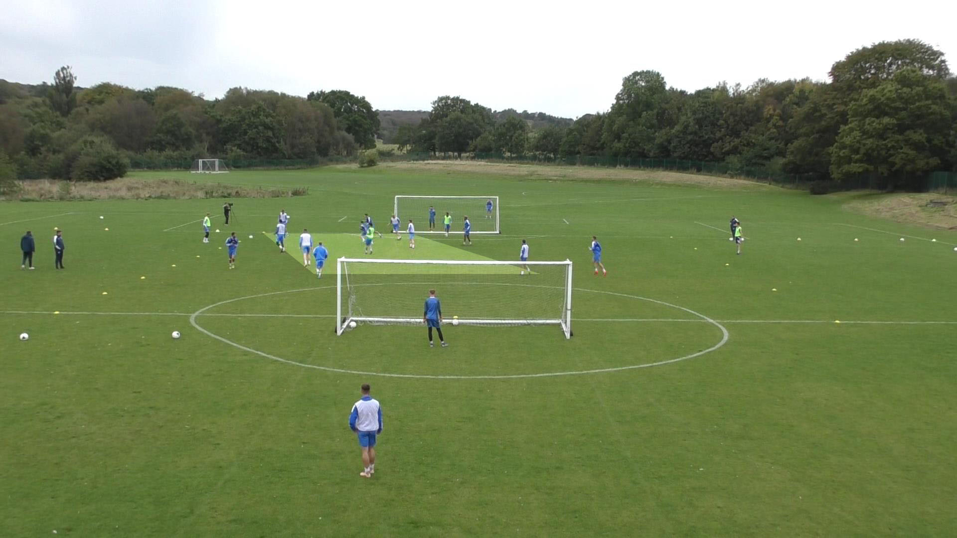 Edge of Play | ELITE: Barrow AFC Stopping the Ball in to the Striker
